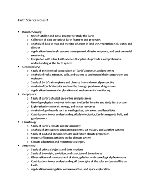Earth Science Notes 4 - Climate and Climate Change Notes: 1. Definition ...