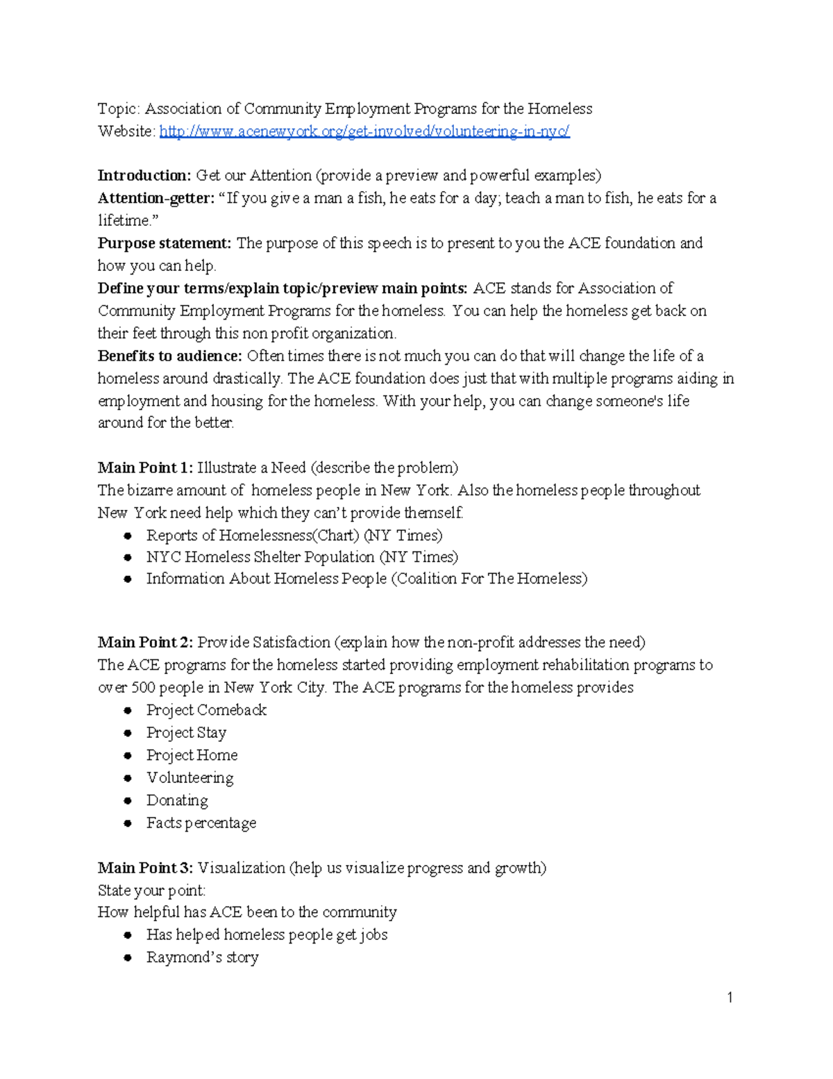 Speech 100 - 1009 - Example of a final project - Topic: Association of ...