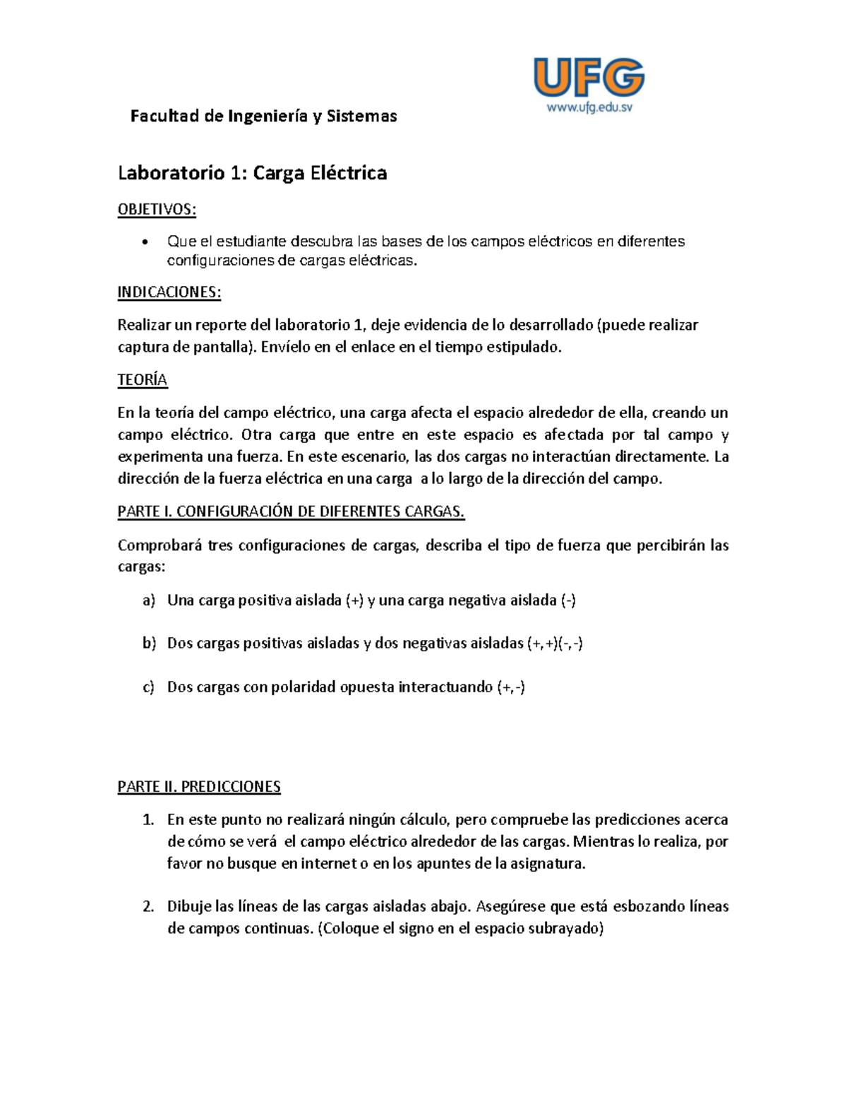 Lab1 FCA3NP - Guia de laboratorio - Warning: TT: undefined function: 32 Laboratorio 1: Carga ...