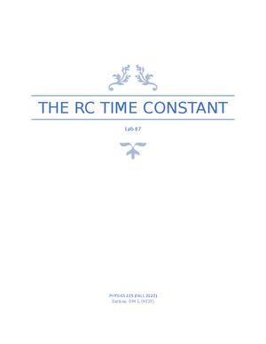 Experiment 9: Reflection, Refraction, and Total Internal Reflection Lab Report Example ...