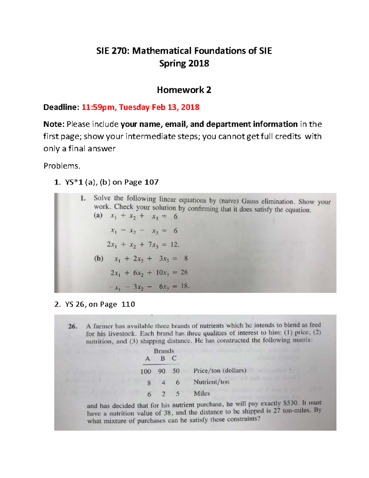 Homework-2 SIE270 S2018 - Warning: TT: undefined function: 32 SIE 270: Mathematical Foundations ...