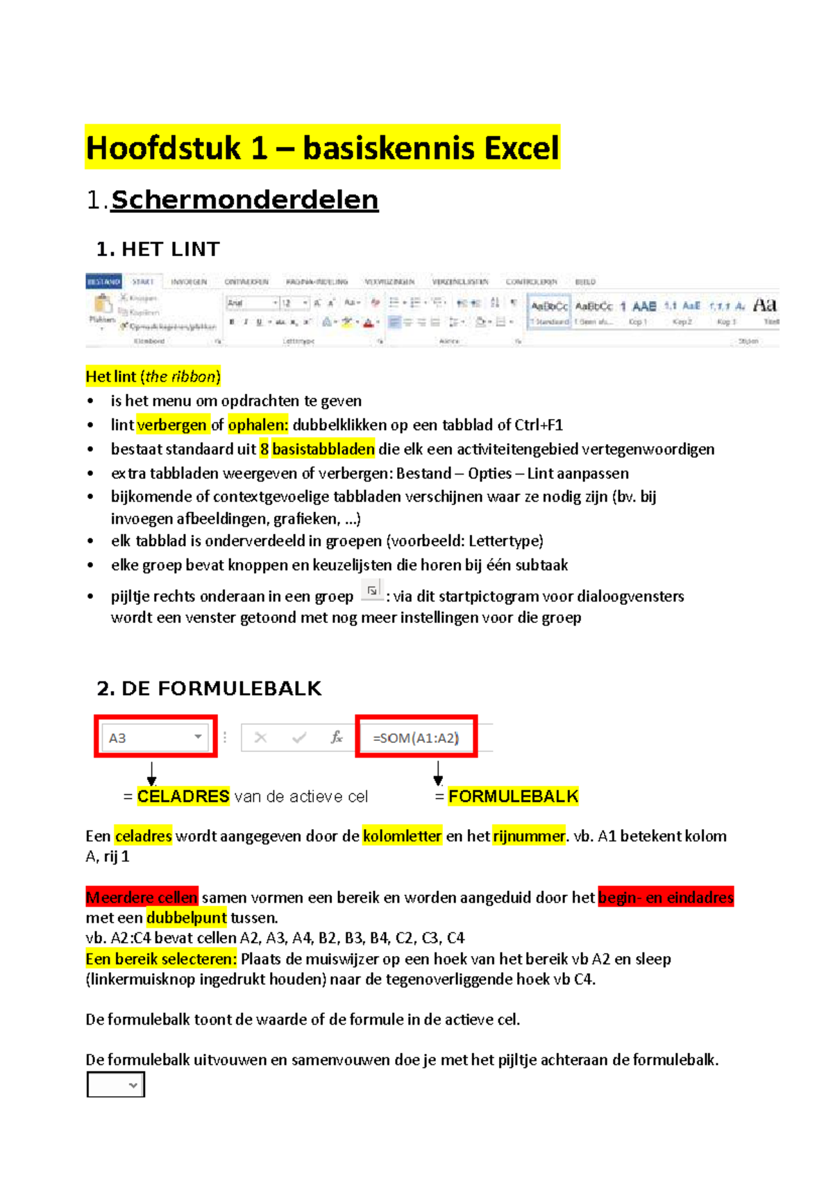 1 Basiskennis - ICT BASIS/ digital skills - Hoofdstuk 1 – basiskennis ...