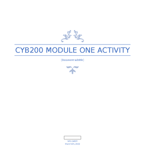 Project 3 Module 7-1 - Victor Emeribe APRIL 17TH, 2022 | MODULE 7- CYB ...
