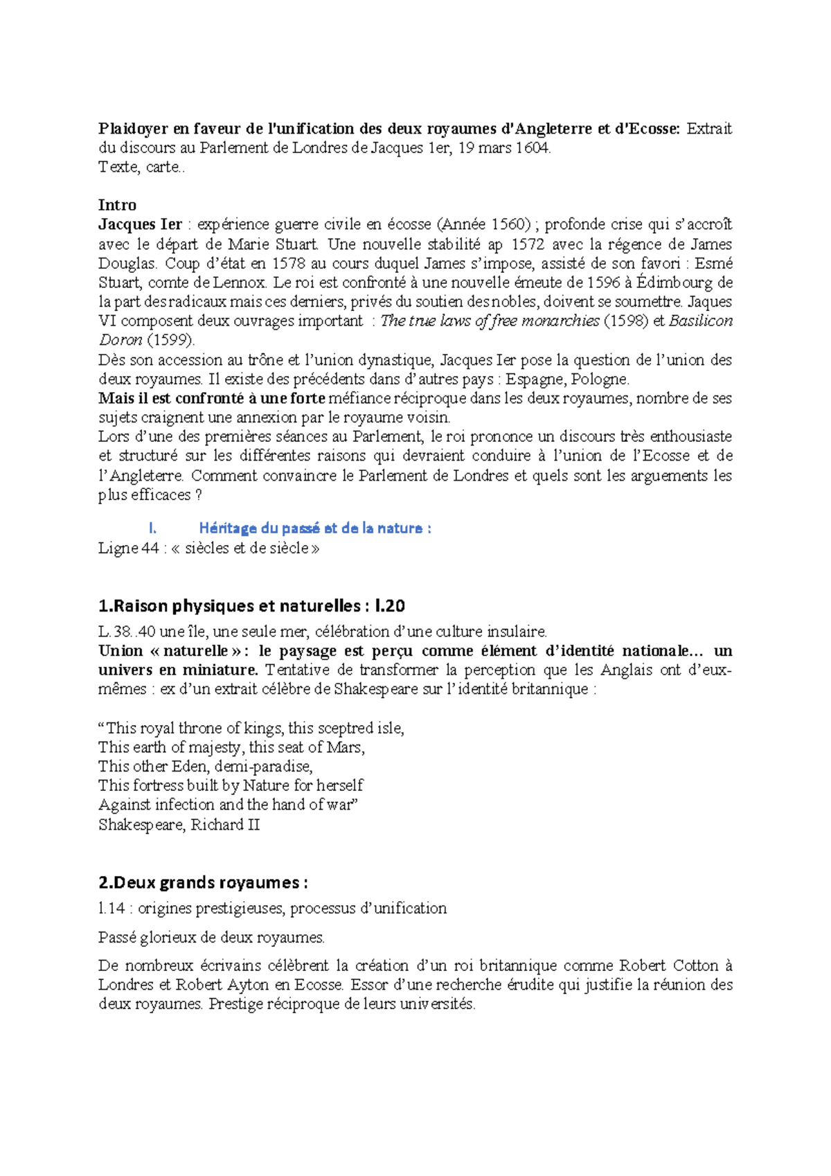 Plaidoyer en faveur de l - Plaidoyer en faveur de l'unification des ...