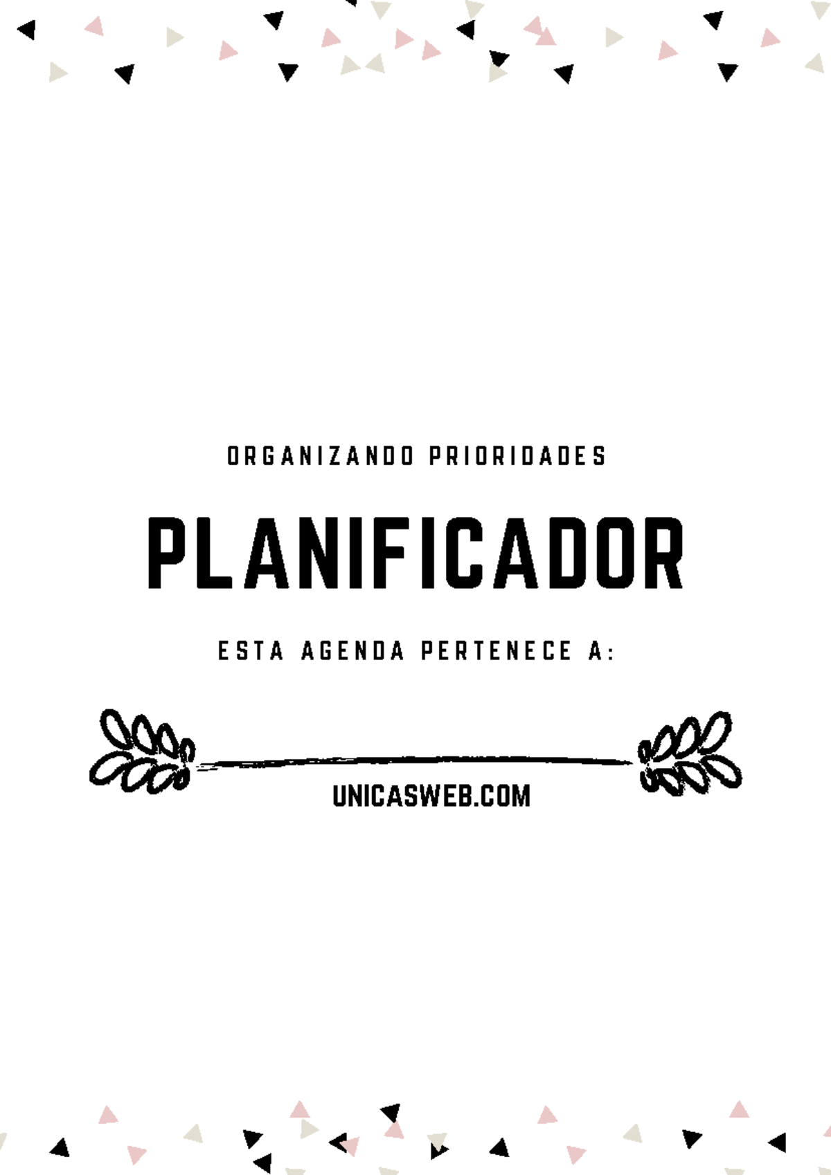 Planificador - MARIANA'S DAILY PLANNER E S T A A G E N D A P E R T E N ...