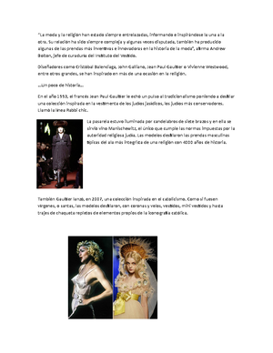 Factores políticos que influyen en la moda Apunte PARA AULA Virtual ...
