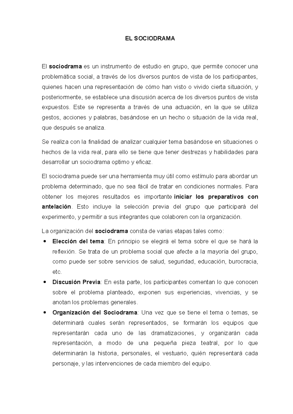 50 Ejemplos De Sociodrama ️ Características, ¿Que Es? Como Usar – ZMSFAL