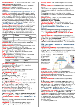 Solved MCQ of Biostatistics final - 1 M.C’s of Biostatistics Compiled By Dileep Kumar (Post R ...
