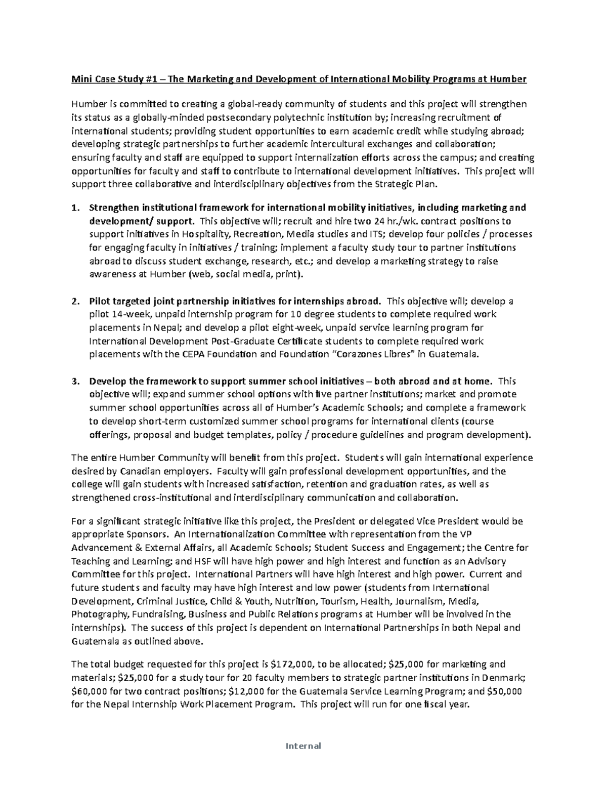 Mini Case Study 1 - International Mobiity Program Development Story v2 ...