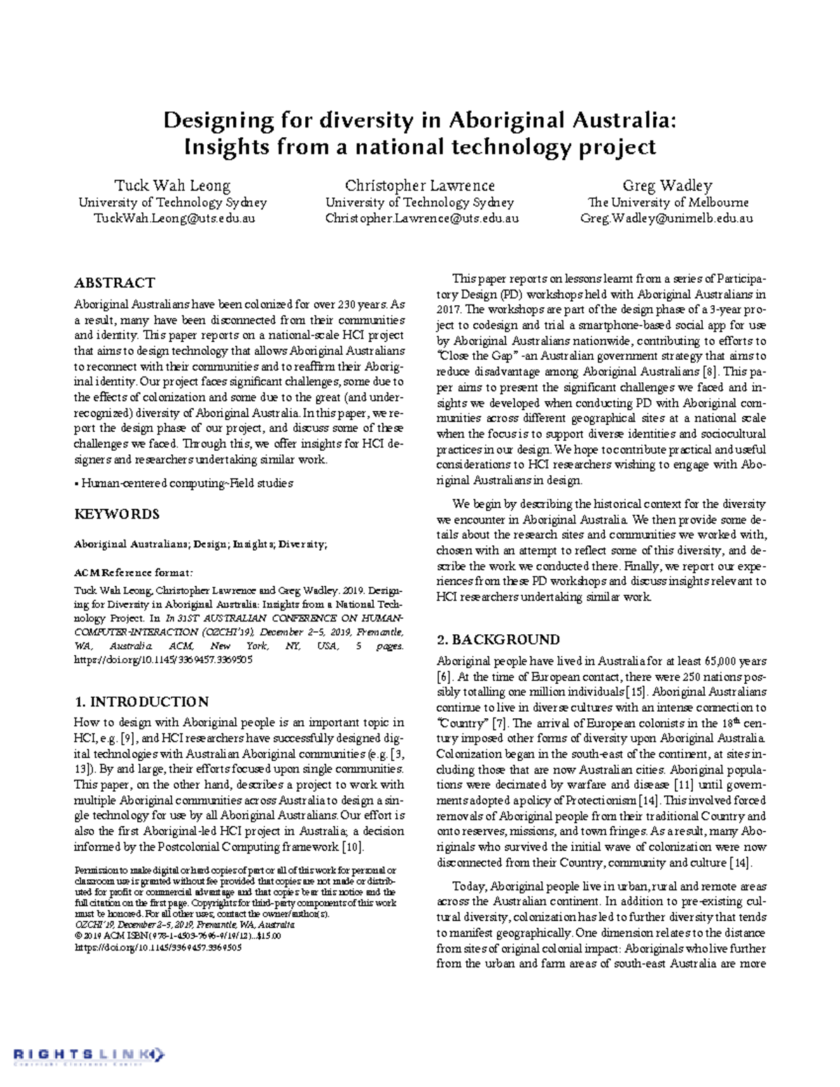 3. Designing for diversity in Aboriginal Australia - As a result, many ...