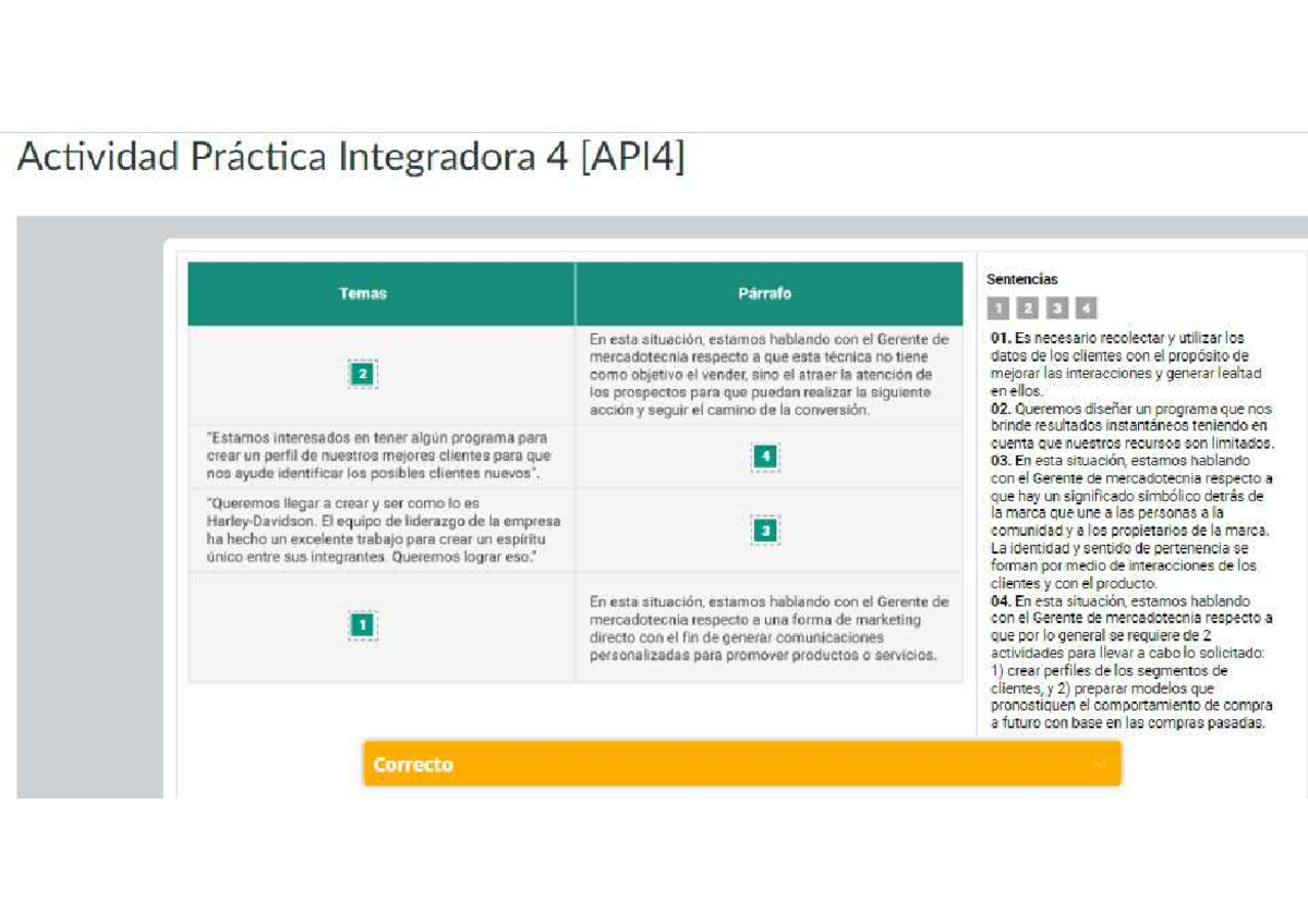 API4 - API 4 CON 100 PUNTOS - Estrategias de Comunicaciones Integradas ...