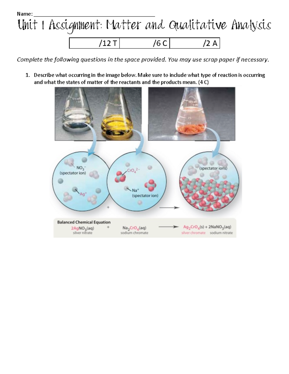 Unit 1 Assignment - Name ...