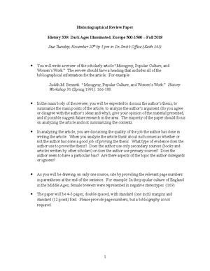 HIS 339 Notes Post-Midterm - HIS 339 Notes of Begins moving east, north ...