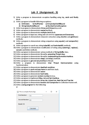 OOPS With Java Quantum - Object Oriented Programming with Java - Studocu