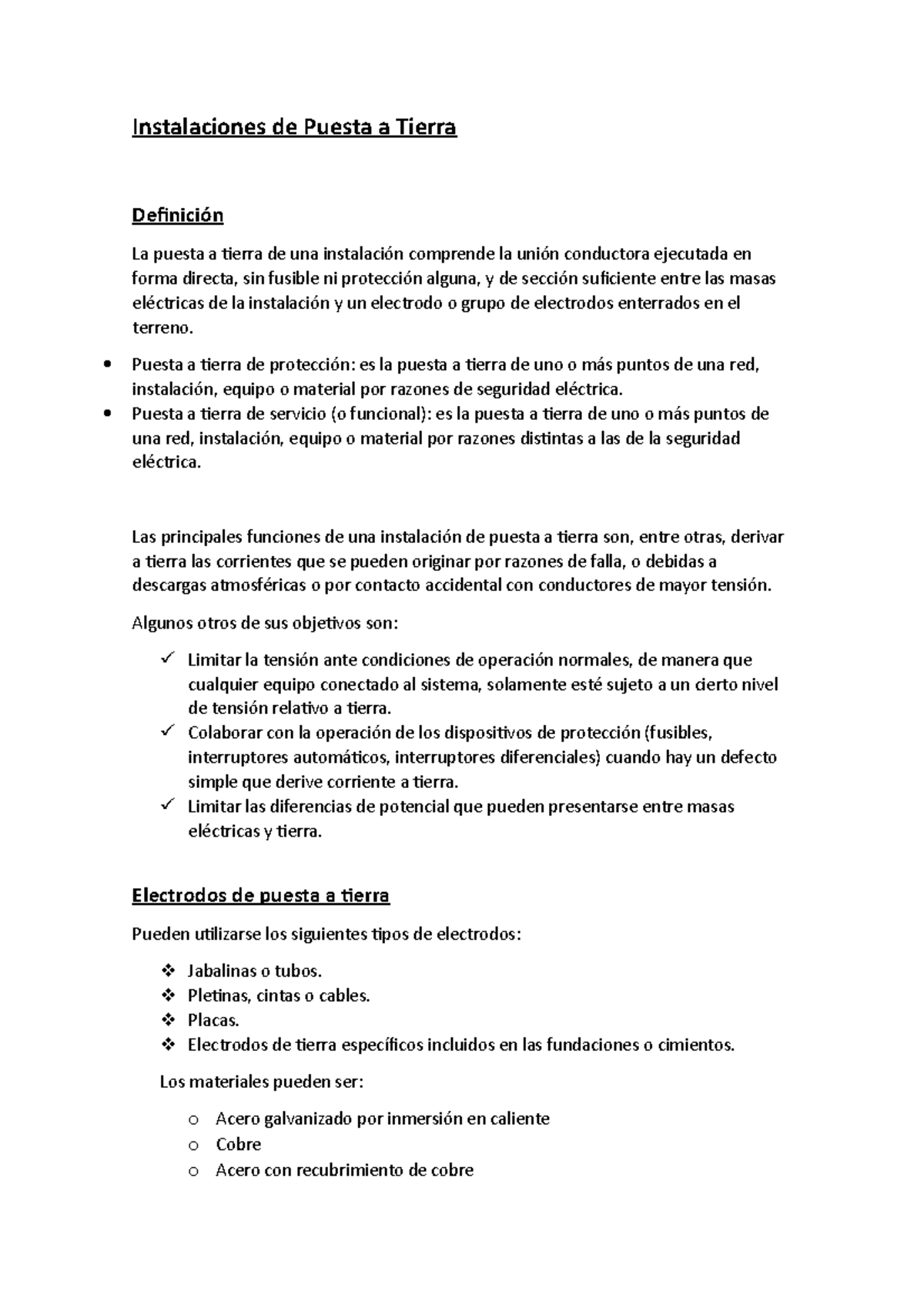 Instalaciones de Puesta a Tierra - Instalaciones de Puesta a Tierra ...