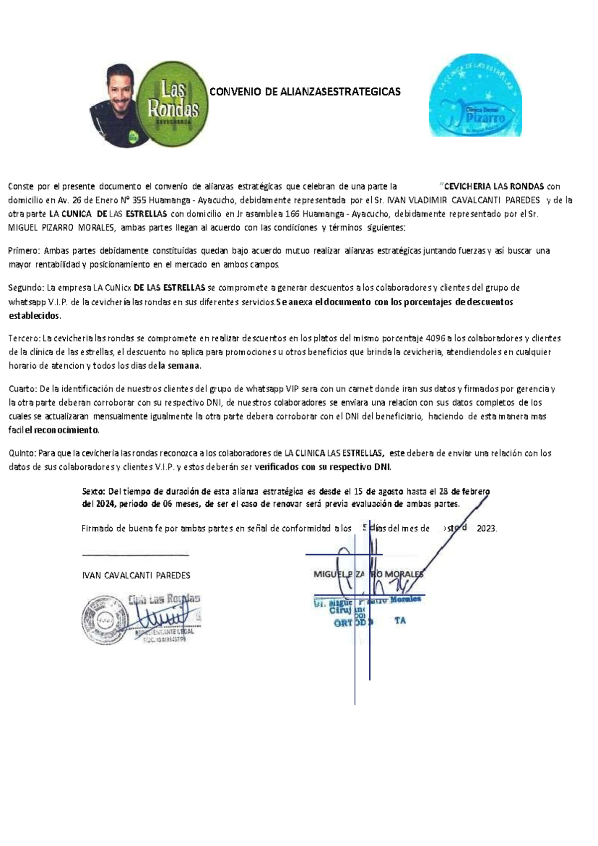 Alianzas comerciales estratégicos escaneados-1 - Sexto: Del tiempo de ...