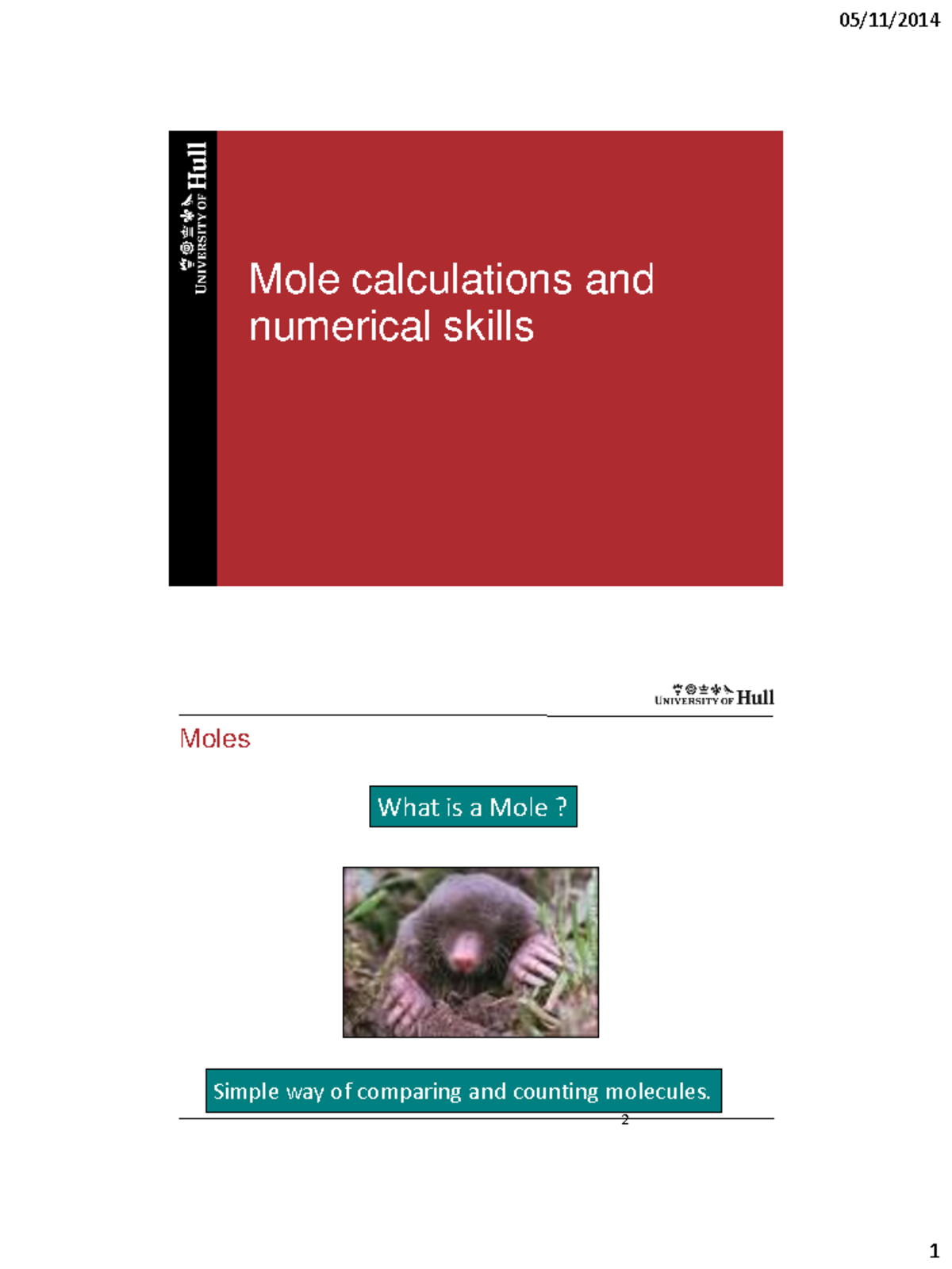 Help with mole presentation and working out - Mole calculations and ...