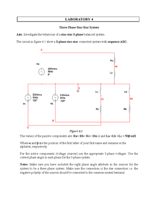 3 Phase Systems Tutorial No 1 Solutions v1 PDF - THREE PHASE SYSTEMS ...