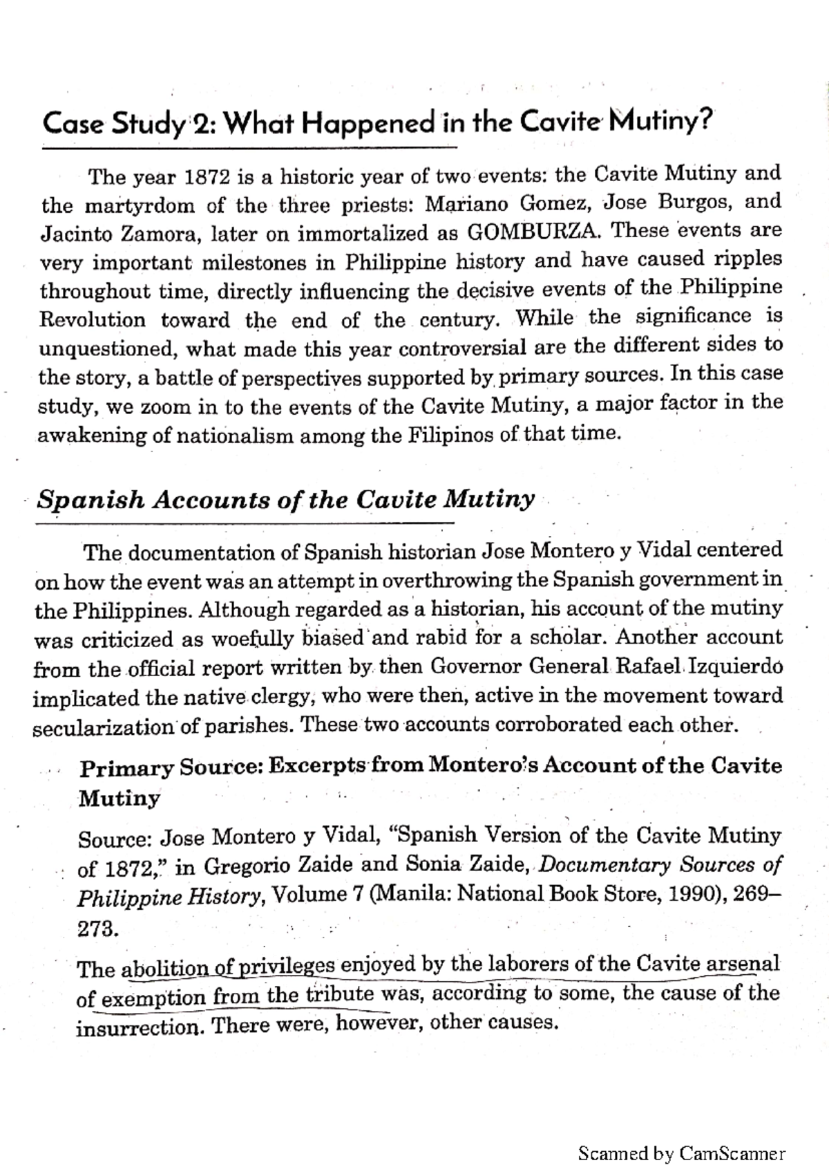 Cavite-Mutiny-1 - Philippine History - Studocu