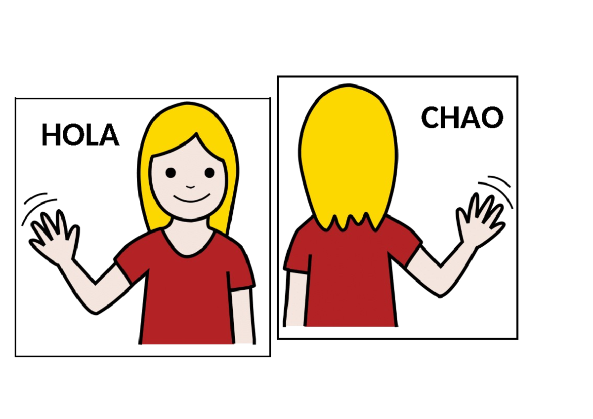 APRENDIENDO A SALUDAR Y DESPEDIRME - Psicología Educativa - CHAO HOLA ...