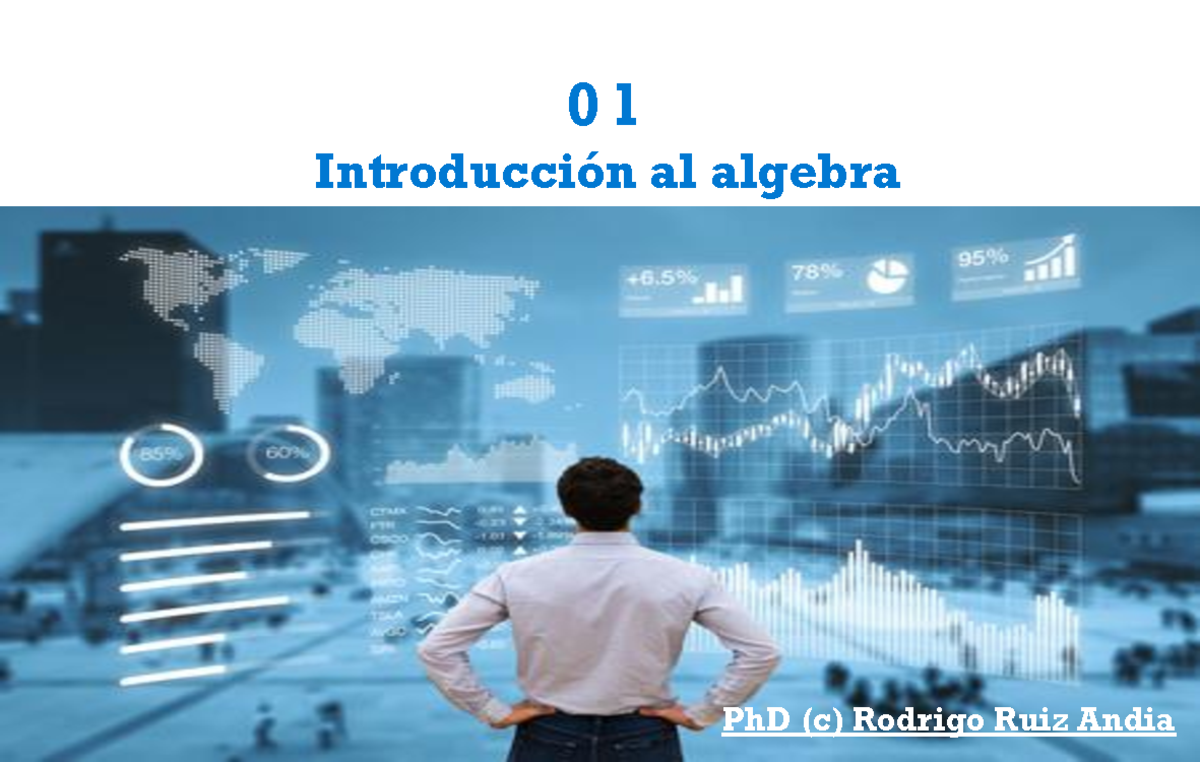 Introduccion al algebra cuaderno - e.g. Matemáticas avanzada - 0 1 Introducción al algebra PhD ...