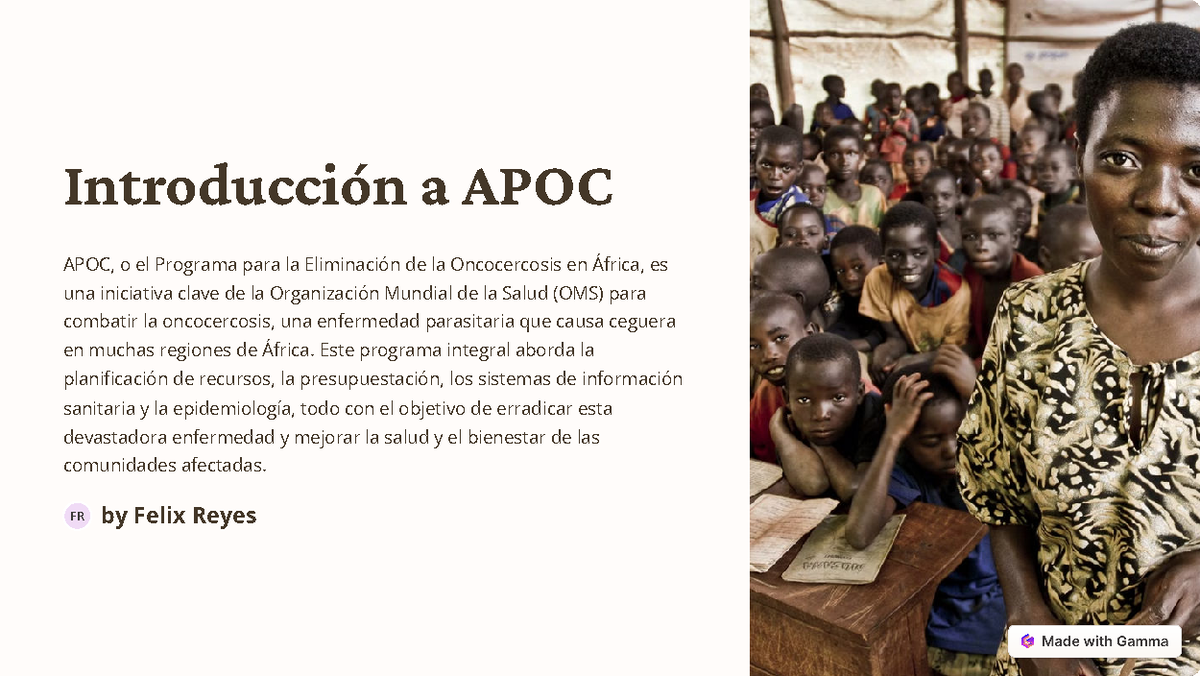 Introduccion-a-APOC - Introducción a APOC APOC, o el Programa para la ...