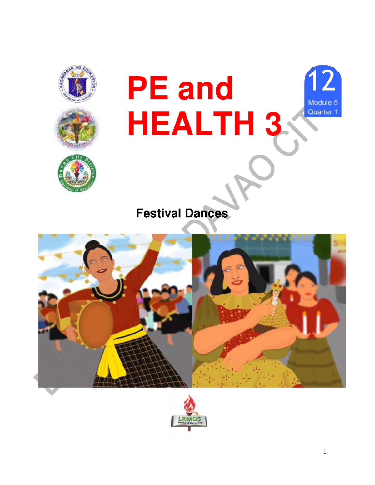 WOA HOPE3 Festival Dance - PE and HEALTH 3 Festival Dances 12 ####### A ...