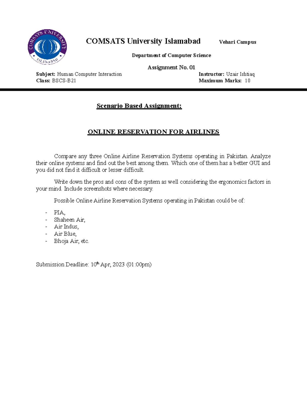 9b88500 d eb3f 43c2 b32b e8d76ed0469a - COMSATS University Islamabad ...