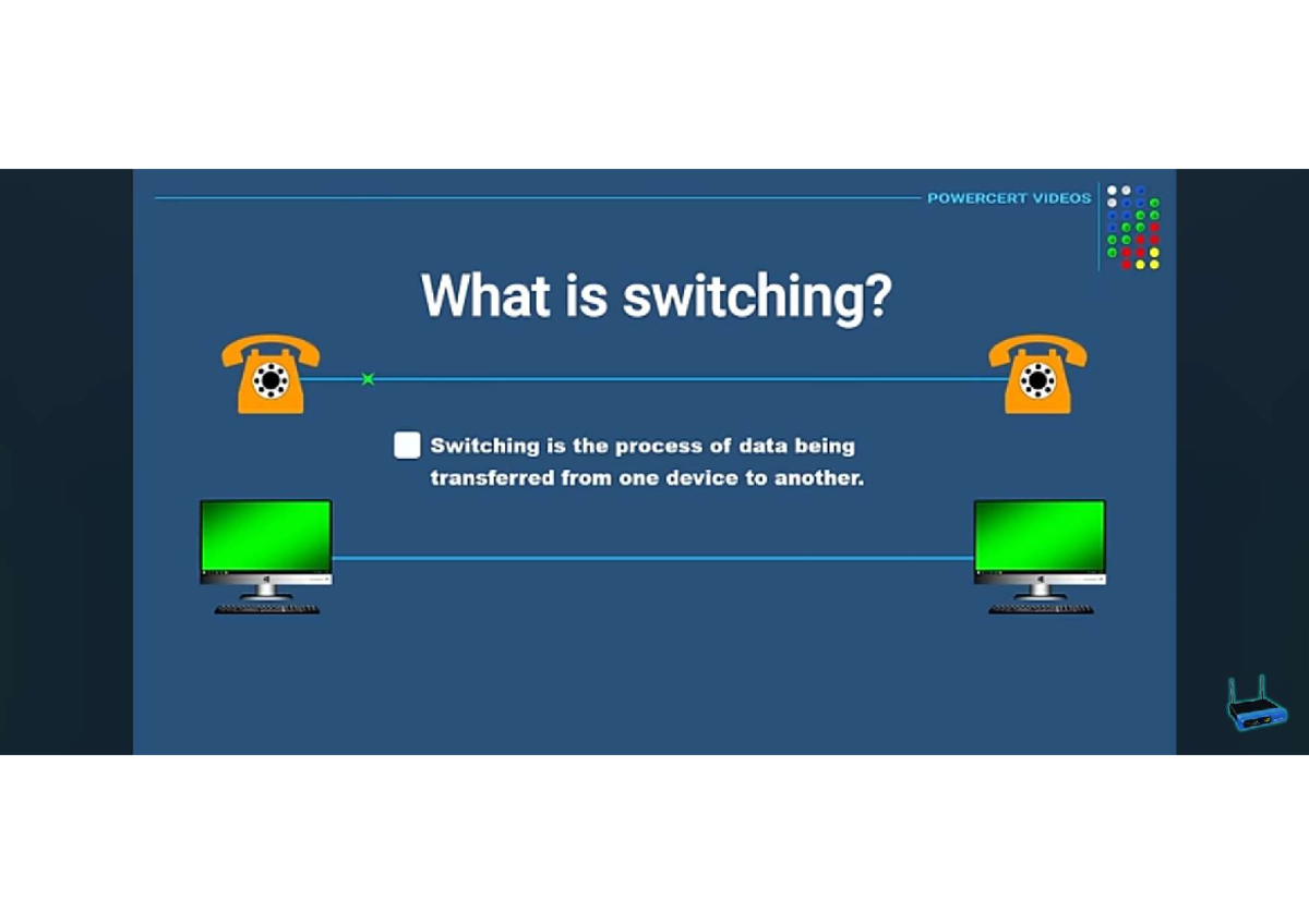 Packet switching - Notes - POWERCERT VIDEOS ec 4 What is switching ...