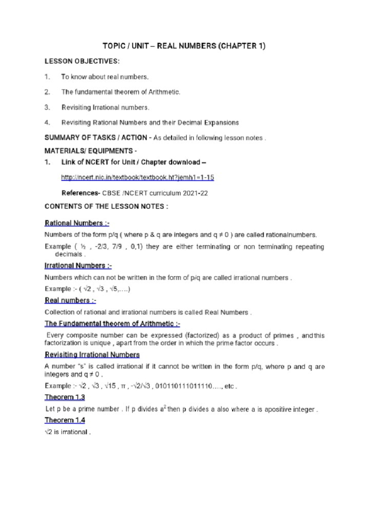 Real numbers - Engineering Mathematics - Studocu