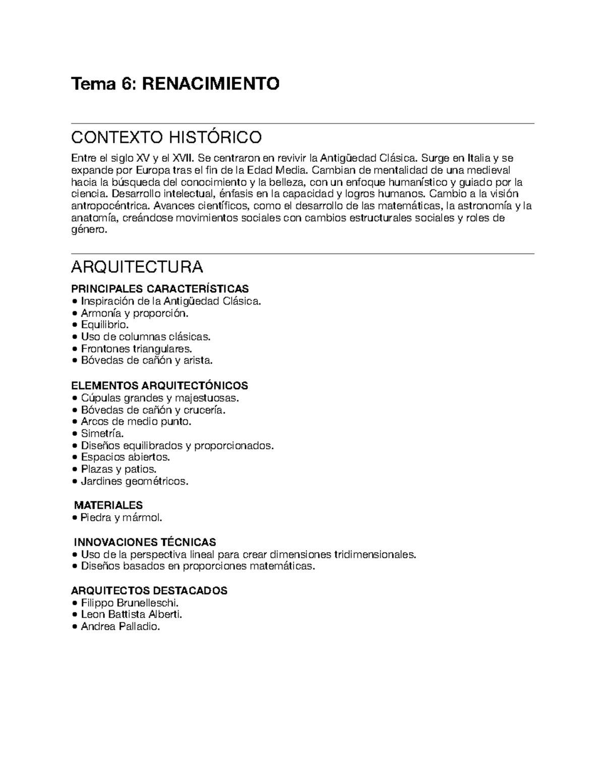 RENACIMIENTO - Fundamentos Artísticos - Tema 6: RENACIMIENTO CONTEXTO ...