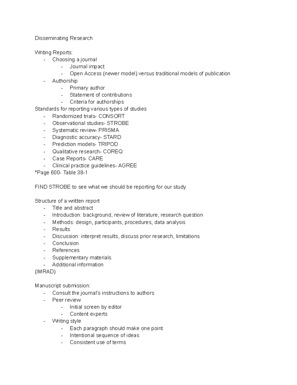 Research- disseminating research - Disseminating Research Writing ...