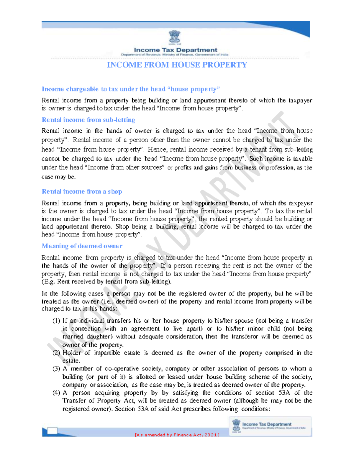 12. income-from-house-property - INCOME FROM HOUSE PROPERTY Income ...