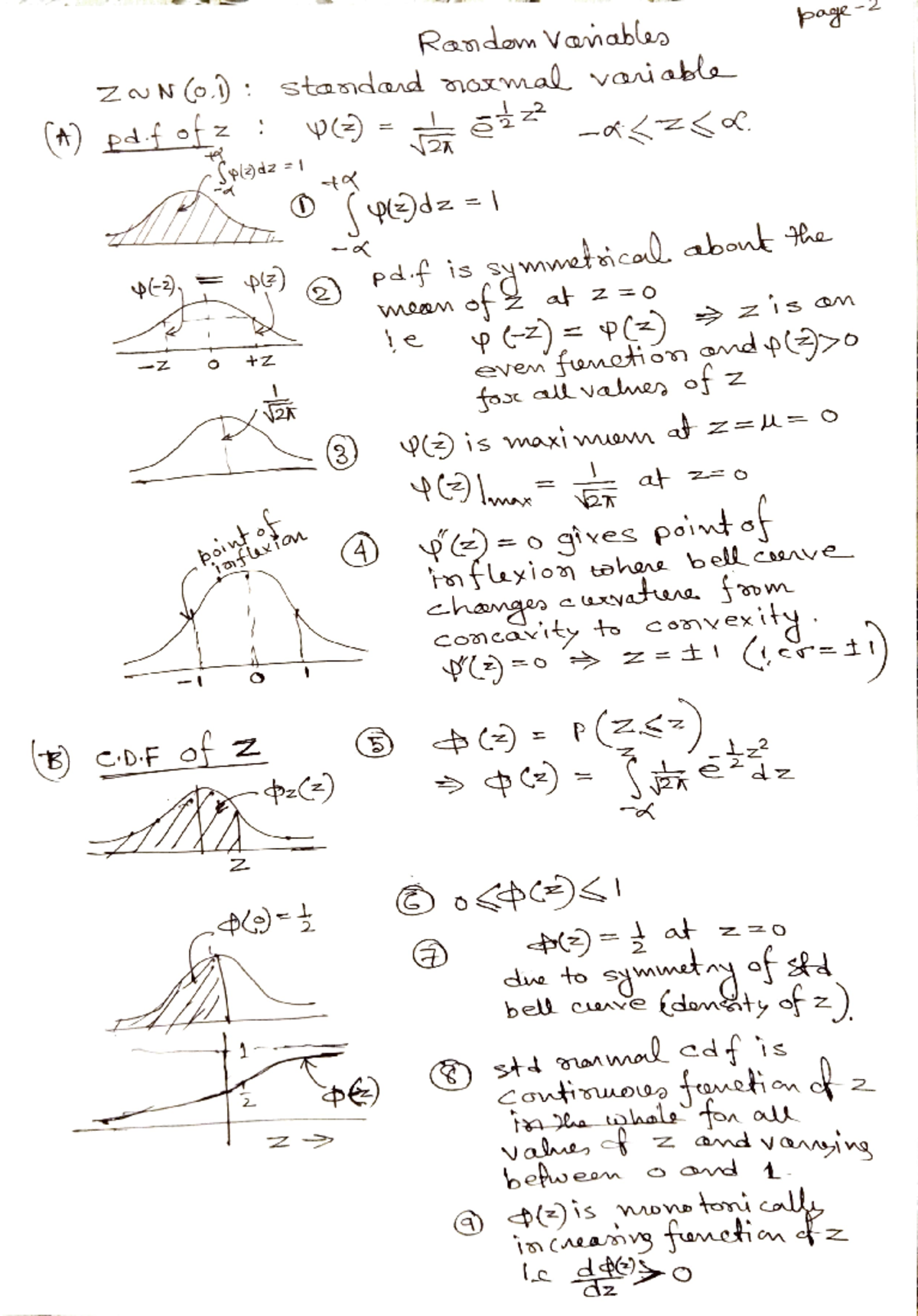 Standard Normal Variables 1 by Roy - ZuNo.) : standard aoxmal vaiable () pdf of z : ,= ) +Z Þoit ...