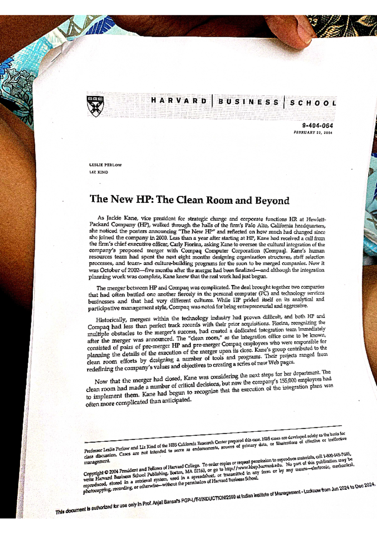 Doc Scanner 26 Jun 2024 00-10 - HARVARD BUSINESS SCHOOL FEBRUARY 22 ...