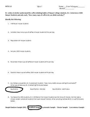 Unit 2 MTH 165 Elementary Statistics Notes - Unit 2: Probability I. 4 ...