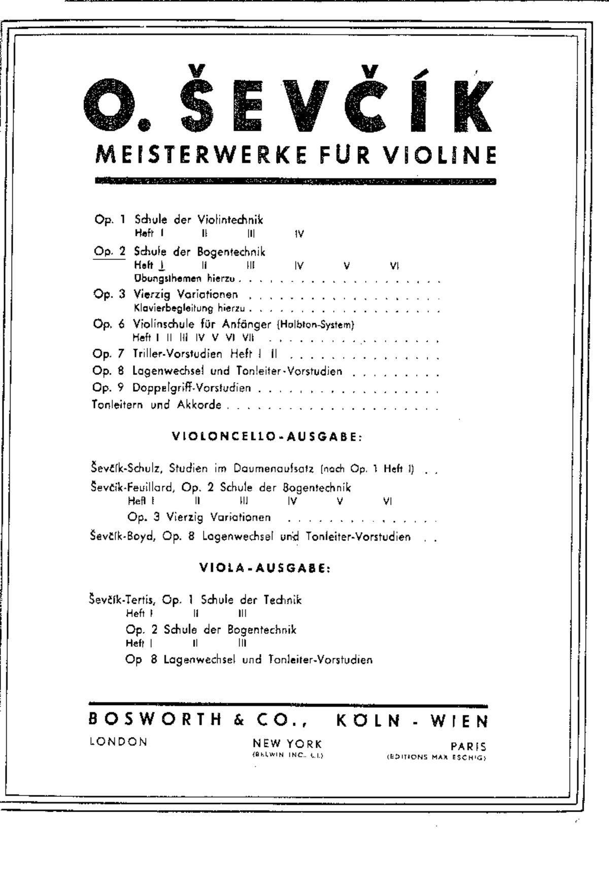 Sevick bowing exercises - Studocu