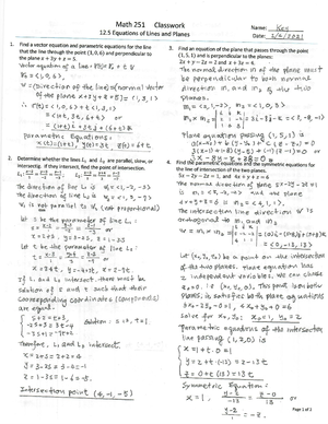 CW Key 13 - Class work - MATH 205 - Studocu