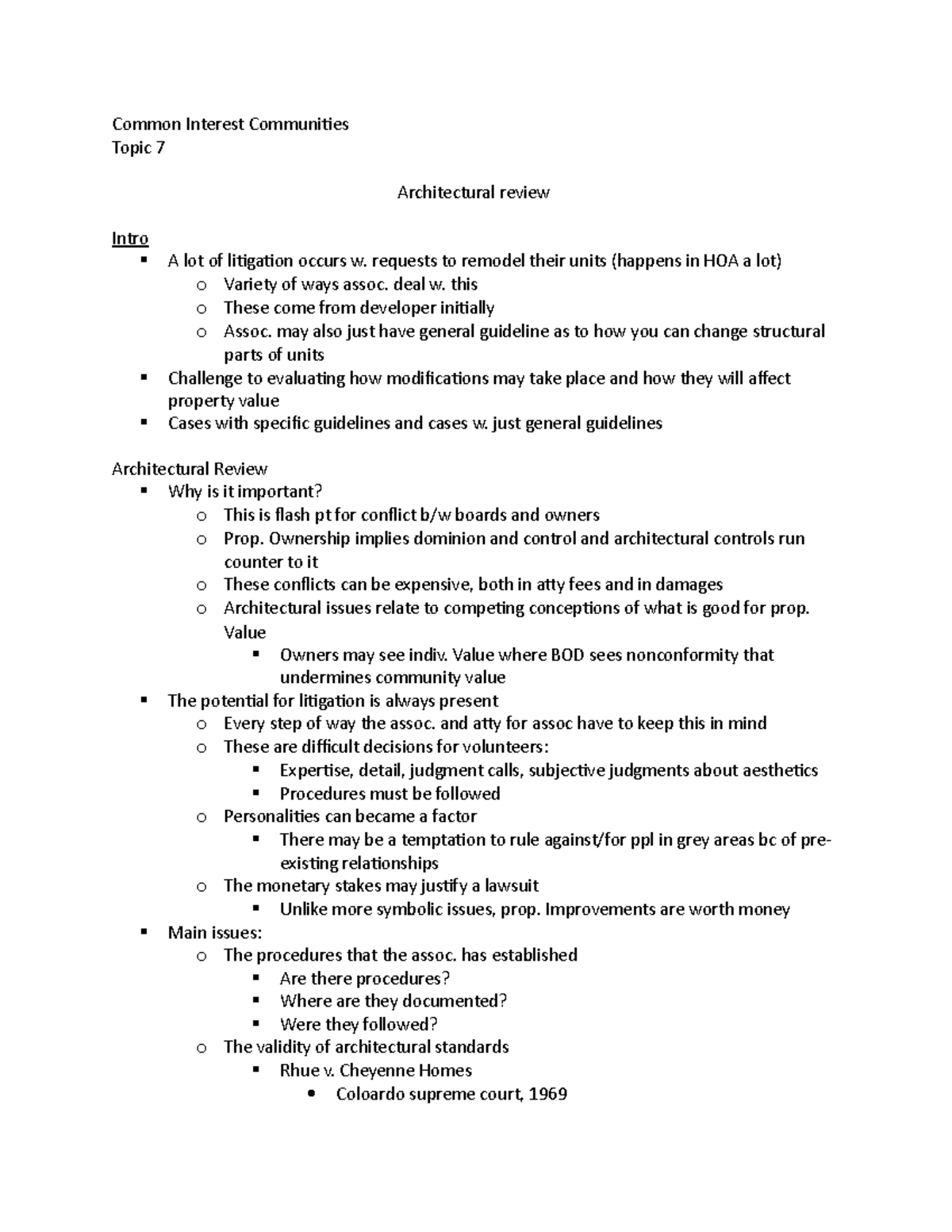 Common Interest Communities - JD533 - 07182021 - Common Interest ...