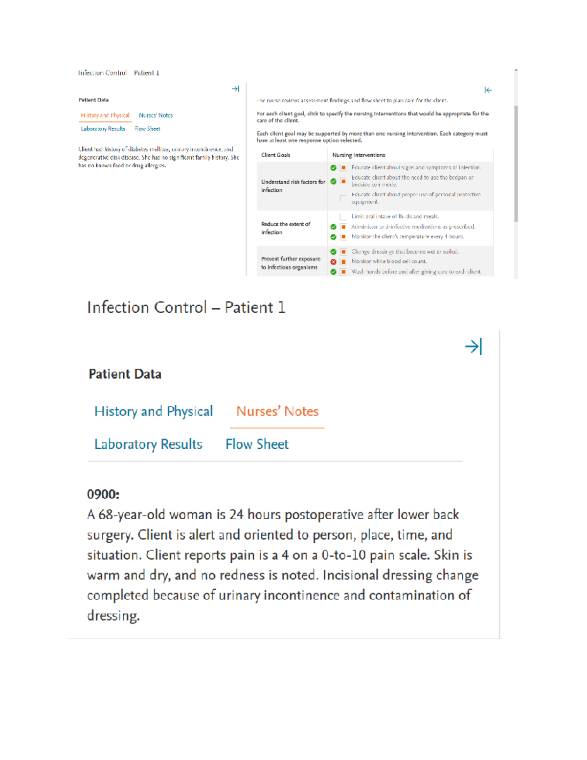 Mod 2 Infection Control - Infection Control Patient 1 K Patient Data ...