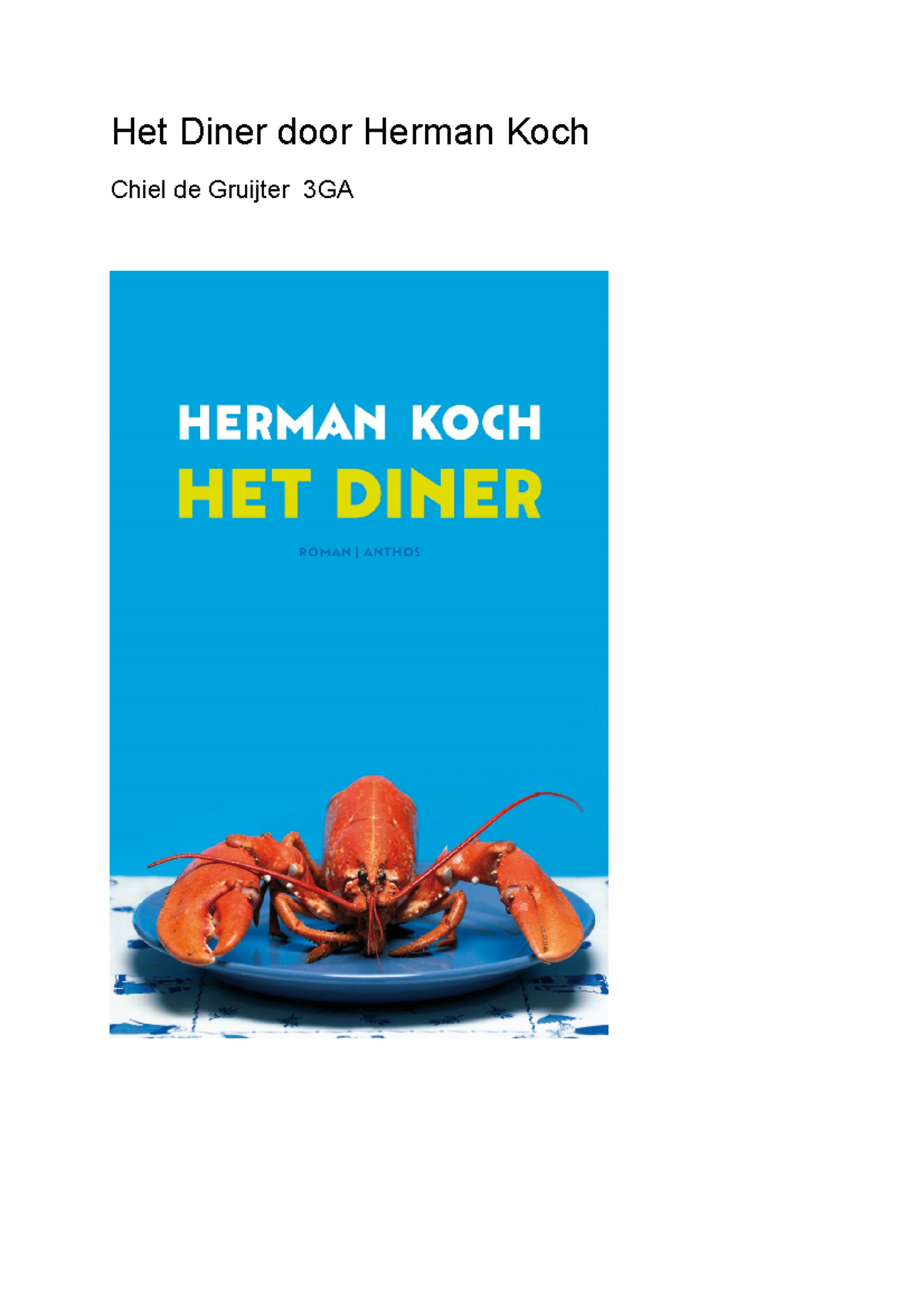 Nederlands fictiedossier opdracht 1 - PH 325 - Aquinas College - Studocu