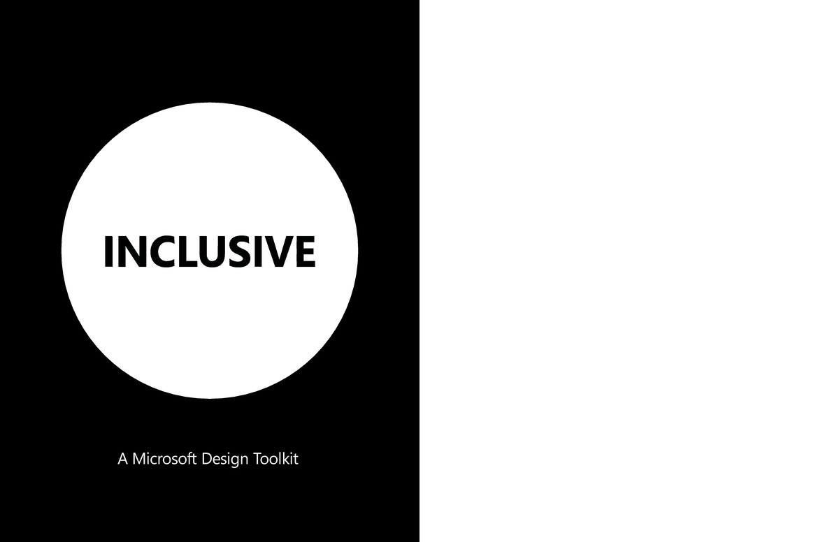 Inclusive design -tentamen - A Microsoft Design Toolkit A Microsoft ...