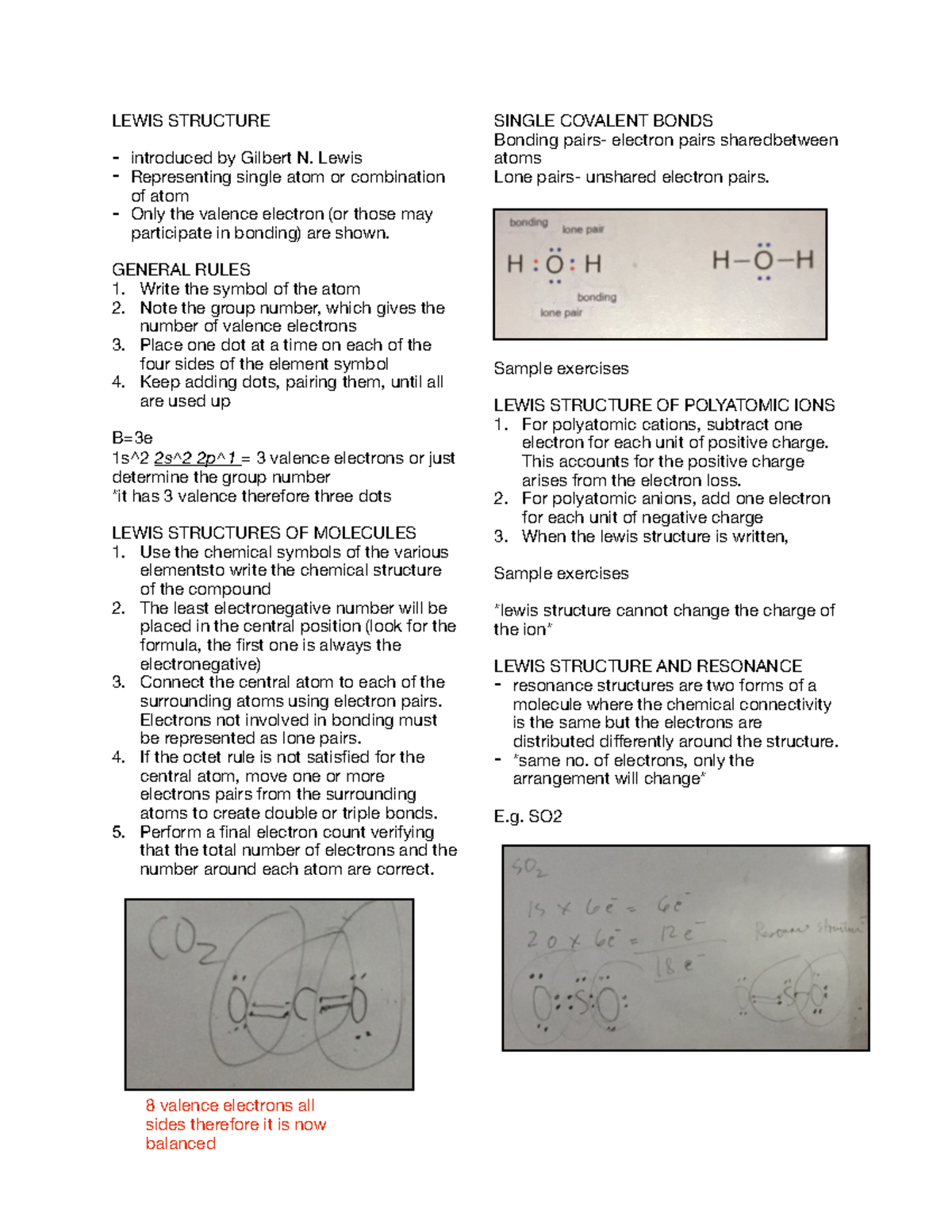 Lewis Structure - LEWIS STRUCTURE - introduced by Gilbert N. Lewis ...