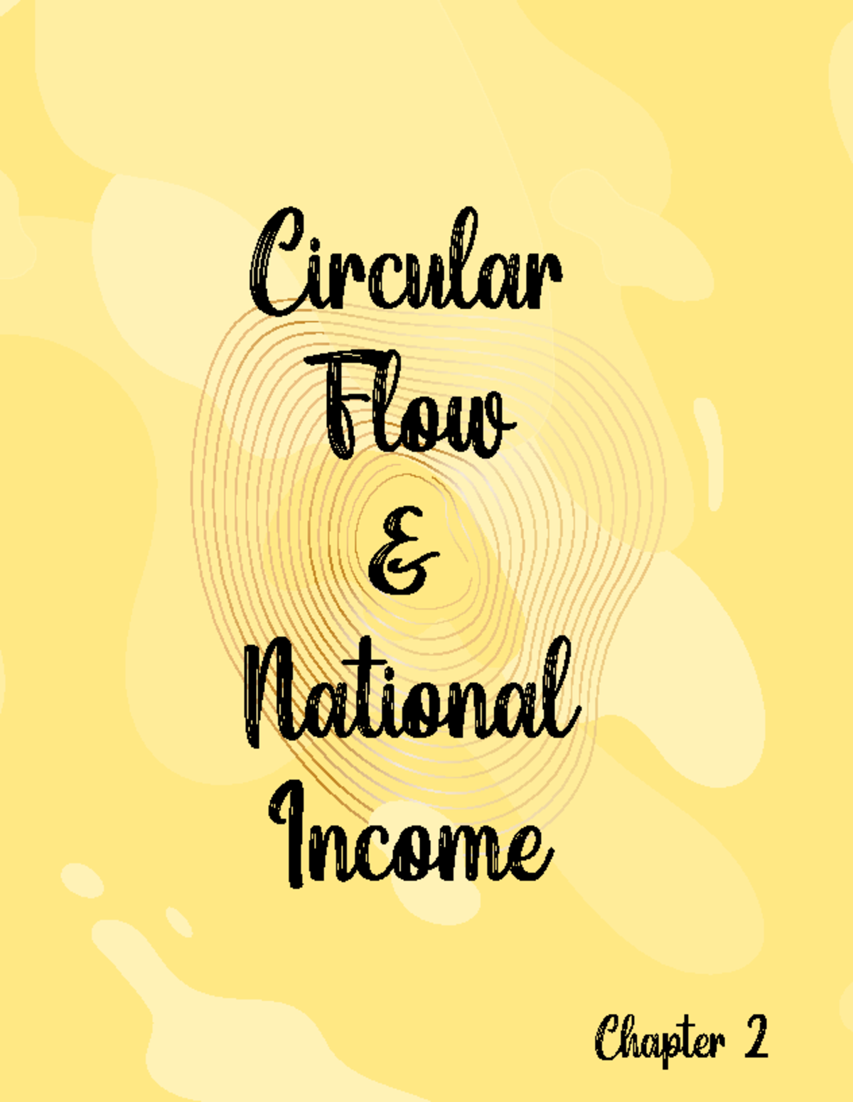 Ch 2 circular flow and national income - Circular Flow & National ...