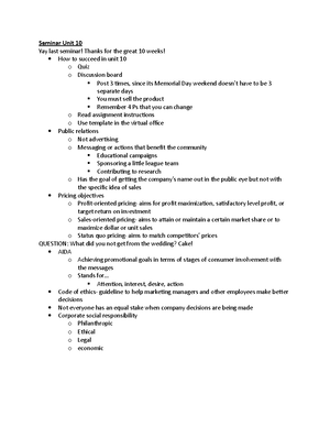 MT219 Marketing Unit 2 Assignment - Unit 1 Assignment: Marketing Strategy MT 219: Marketing ...