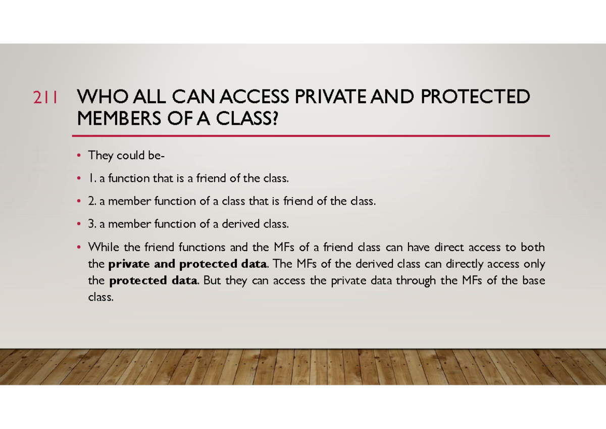 Full digital-15 - Complete notes on members of a class - WHO ALL CAN ...