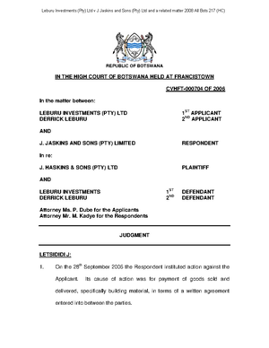 Actus REA CASE Briefs - case summaries - HILL v BAXTER (1958) 1 ALL ER ...