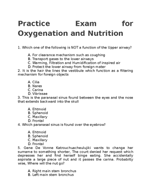 PNLE 100 Items - Practice exam mock and pe boards for PNLE - Philippine ...