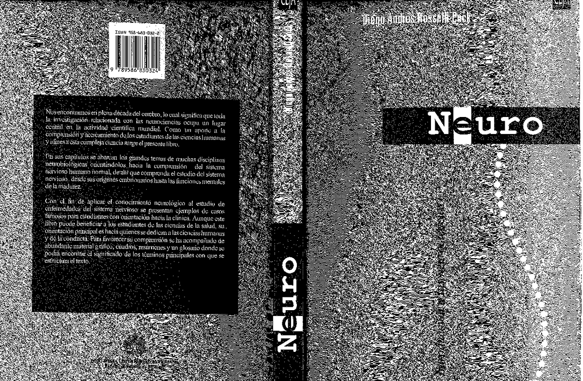 Libro Neuro - Neuropsicologia - Studocu