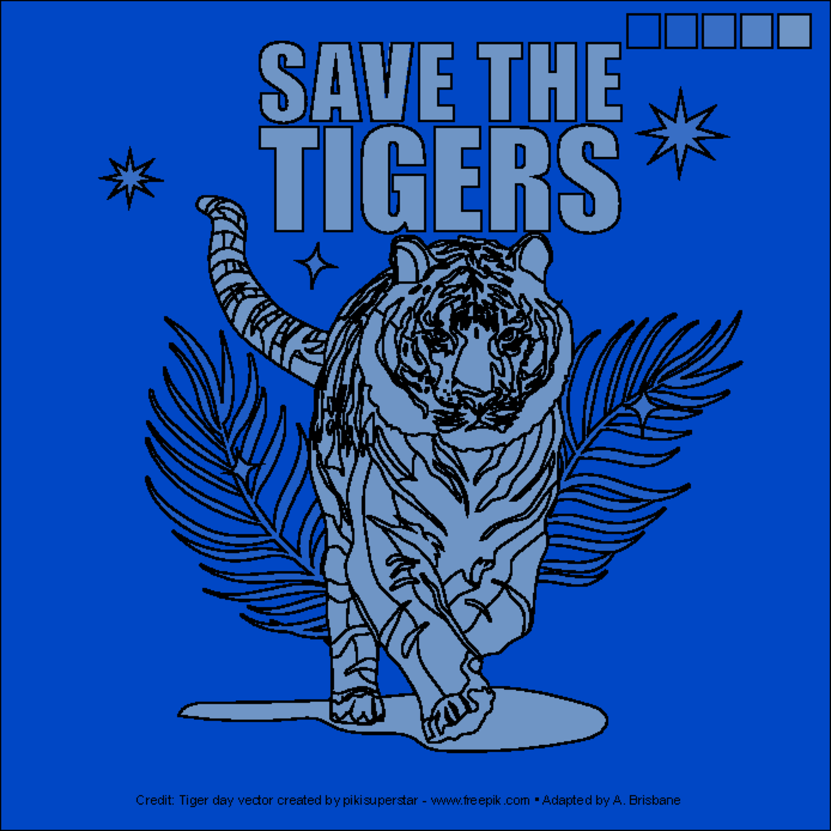 3-2 Illustrator Palette - IT100 - SAVE THE TIGERS Credit: Tiger day ...